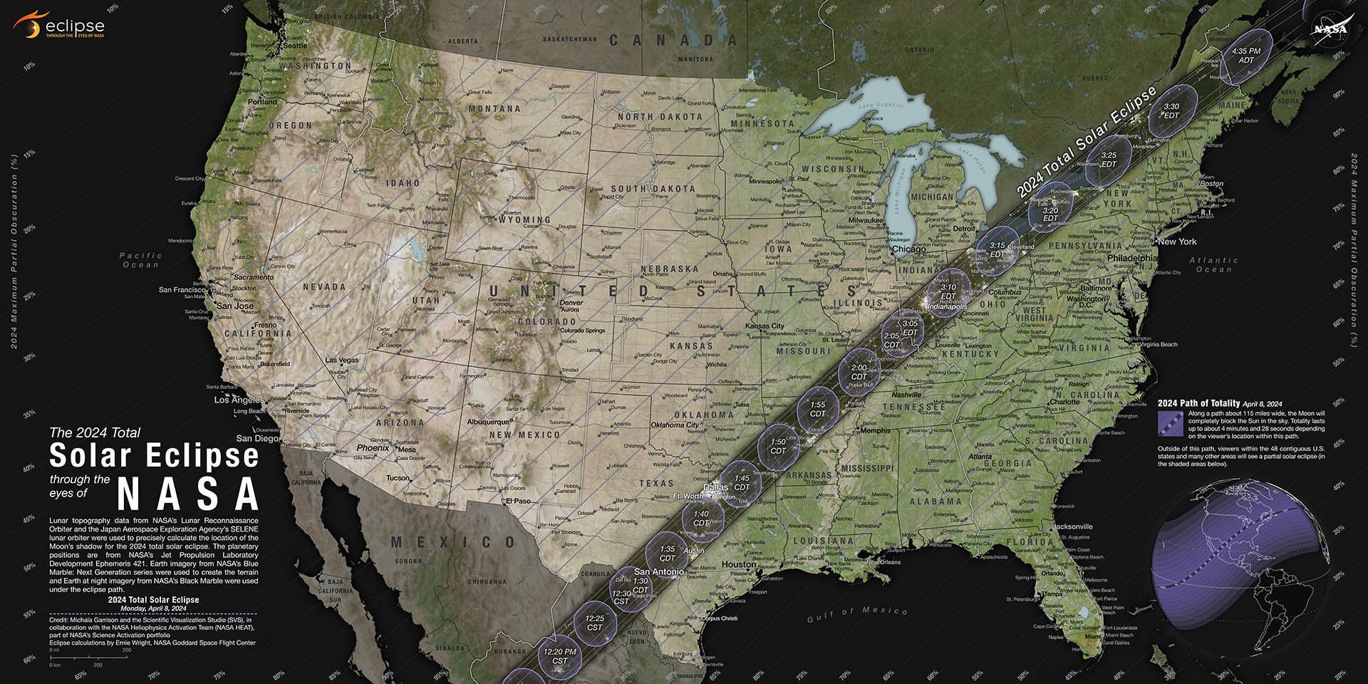 Solar Eclipse - April 8, 2024 - Griffith Observatory - Southern ...